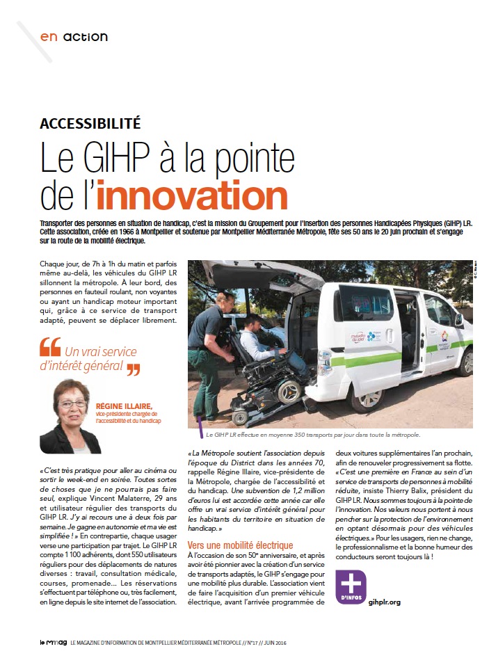 Le GIHP innove ! – GIHP Occitanie – LR