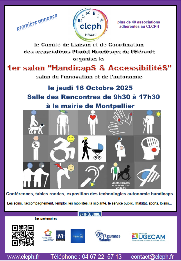 1er salon « Handicaps & Accessibilités » – GIHP Occitanie – LR